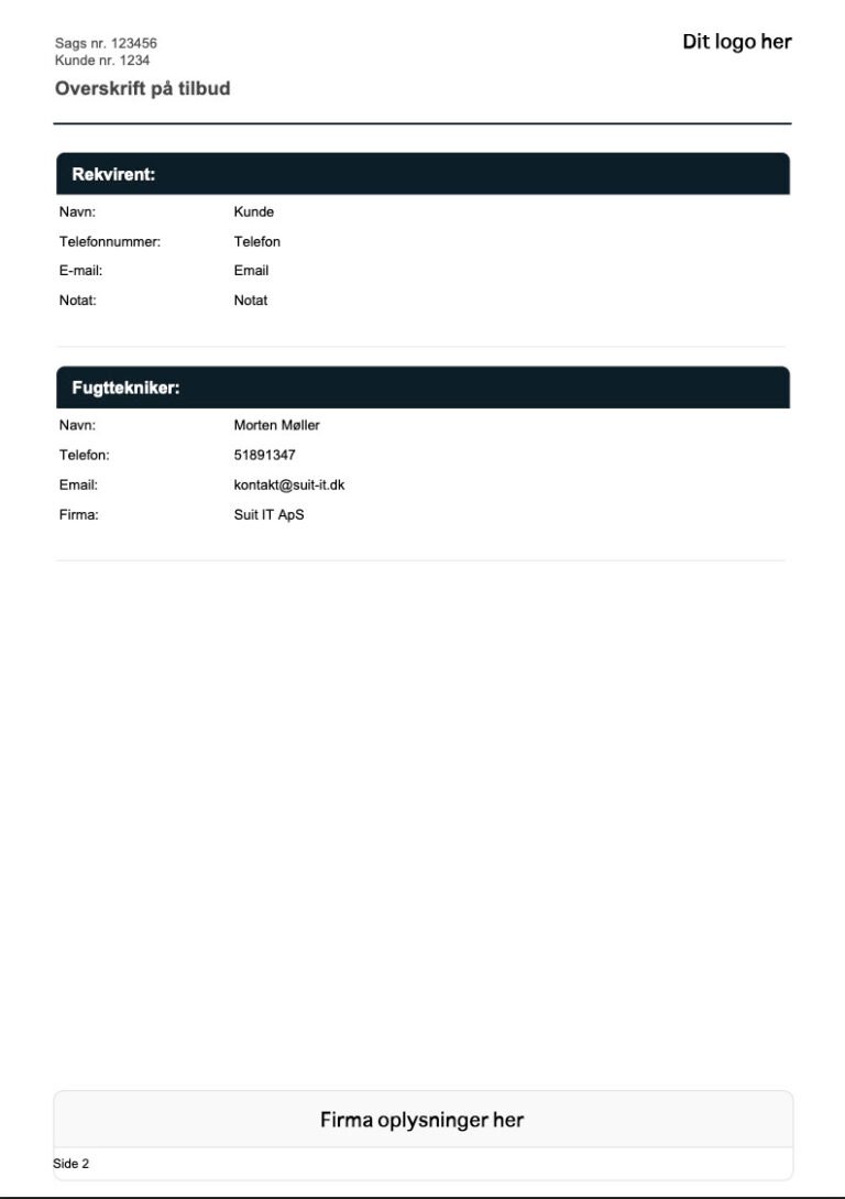 eDoc Rapport – Mobil rapporterings-app til skadeservice ...